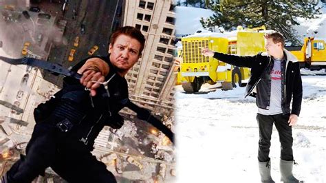 Jeremy Renner Ojo de Halcón en Los Vengadores sufrió un accidente y