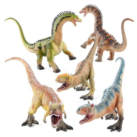 Dinozor Hayvan Modeli Jurassic Kat Herbivory Serisi Liang Uzun