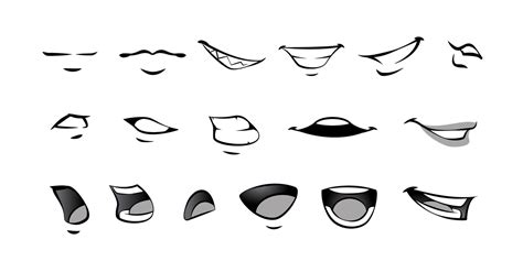 How To Draw A Open Mouth Step By Step