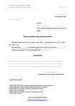 Opinia rady rodziców lub mentora w sprawie oceny pracy nauczyciela