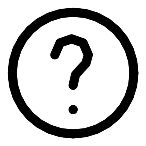 Question Mark Circle Vector SVG Icon SVG Repo