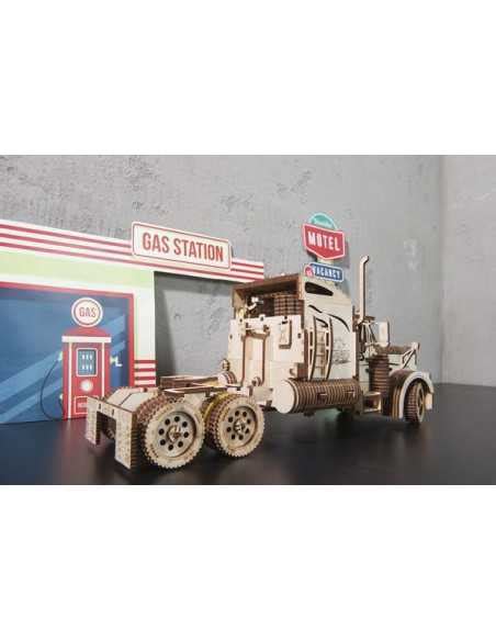 Maquette En Bois Poids Lourd VM 03 Ugears Puzzle 3D Camion