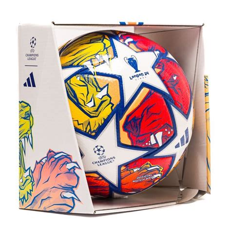 Adidas Fu Ball Pro Champions League London Matchball Wei Blau