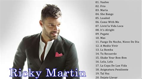 Grandes ÉXITOS album COMpleto 2021 Ricky Martin Las Mejores Canciones