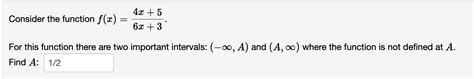 solved consider the function f x 6x 34x 5 for this