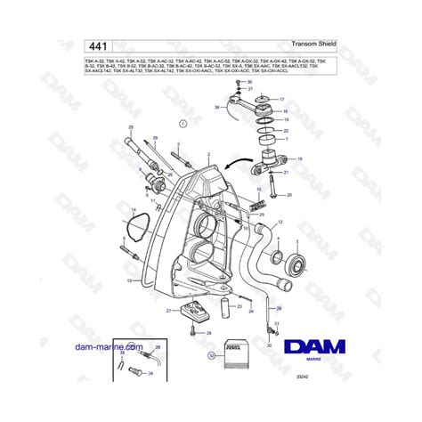 Volvo Penta DPS A SX A Platine D Embase DAM Marine