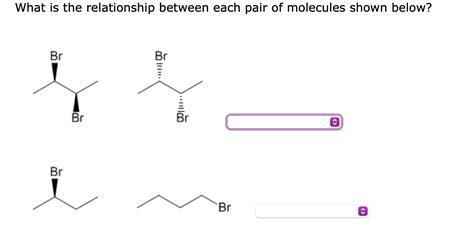 Solved What Is The Relationship Between Each Pair Of Chegg