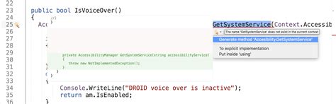 Android How To Detect TalkBack Is Active Using Xamarin Forms