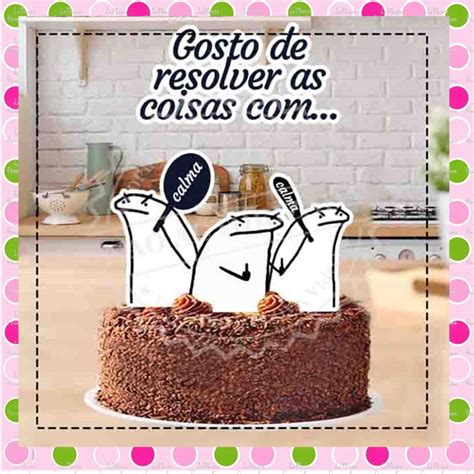 Topo De Bolo Flork Of Cows Elo7 Produtos Especiais