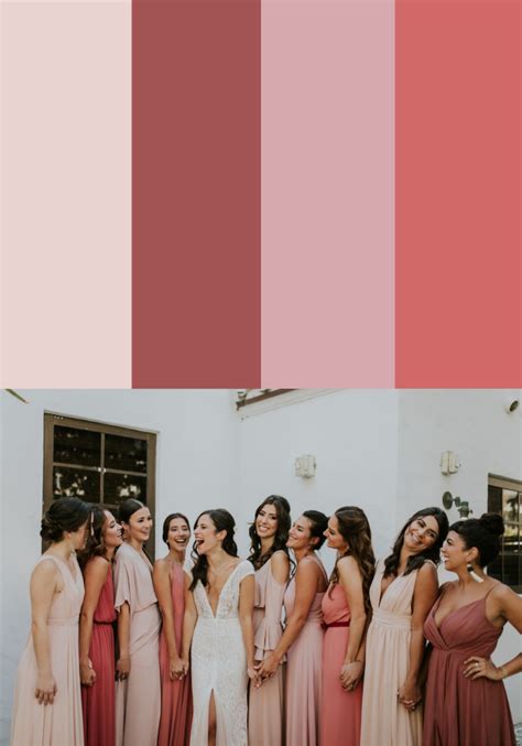 13 Mismatched Bridesmaid Dress Color Palettes Artofit