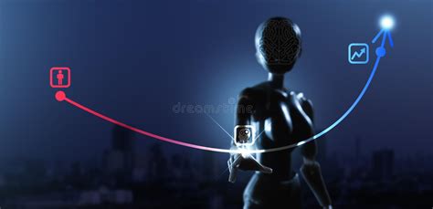 Ai Inteligencia Artificial Conceptual De Techno De La Siguiente