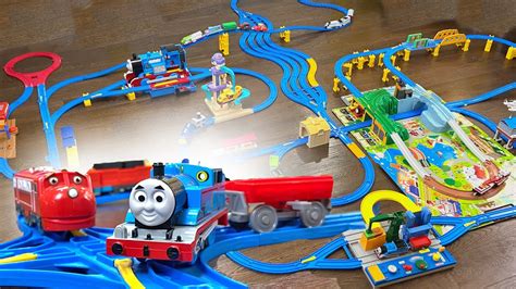 Our Biggest Plarail Track Ever With Thomas And Chuggington Youtube