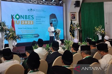 Parpol Tak Boleh Eksploitasi NU Untuk Politik Kata Gus Yahya ANTARA
