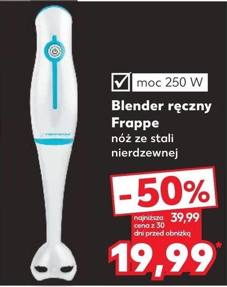 Blender ręczny 50 TANIEJ promocja Kaufland Ding pl