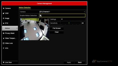 How To Configure Motion Detection On A Hikvision Recorder YouTube
