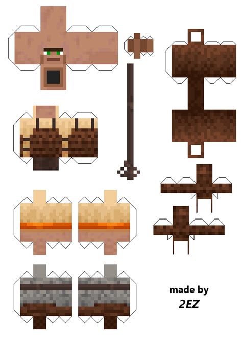 Minecraft Papercraft Manualidades De Minecraft Minecraft