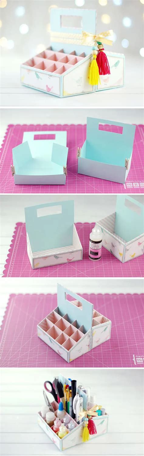 Más de 100 Ideas fabulosas de manualidades con cajas de cartón TOP 2020
