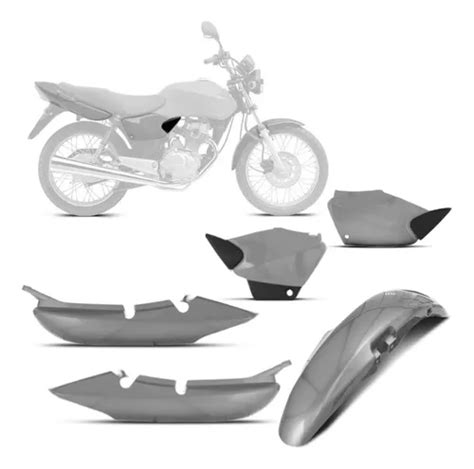 Kit Carenagens Roupa Titan 125 2000 Até 2004 Todas As Cores Frete grátis