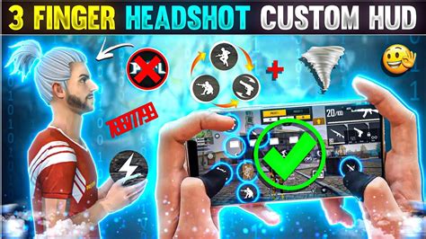 Top Best Finger Custom Hud Free Fire Movment Headshot Best