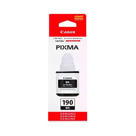 Ripley Canon Botella De Tinta Bk Pixma Ml Negro