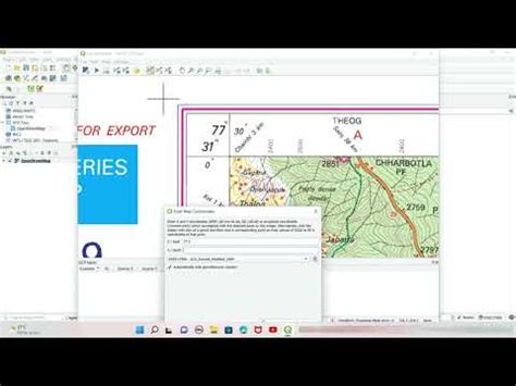 How To Georefrence A Toposheet And KML Uploading All In One In Qgis