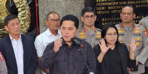 Bukan Hanya JIS Erick Thohir Pemerintah Akan Renovasi 22 Stadion