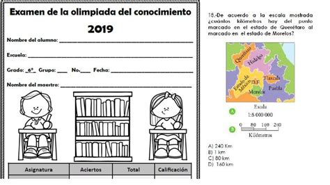 OLIMPIADA DEL CONOCIMIENTO De acuerdo a la escala mostrada cuántos