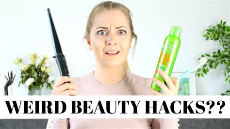 TESTING WEIRD BEAUTY HACKS TREND TEST TUESDAY 3 YouTube