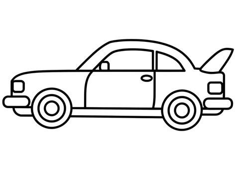 Desenhos De Carro Fofo Para Colorir E Imprimir ColorirOnline