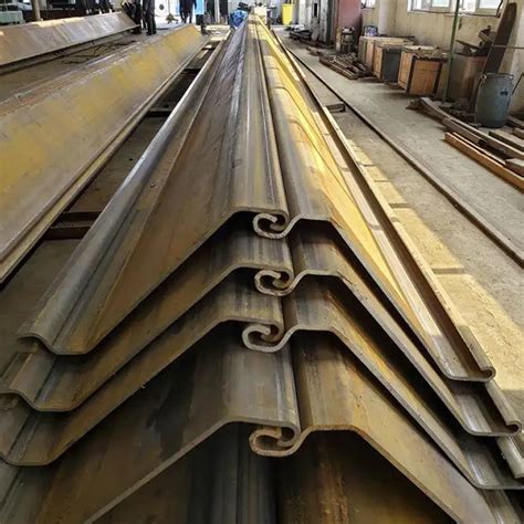 S355gp S430gp Z Type Steel Sheet Pile Steel Profile U Sheet Piling