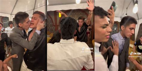 Drunk Groom Kisses Another Man At His Wedding In Front Of His Wife