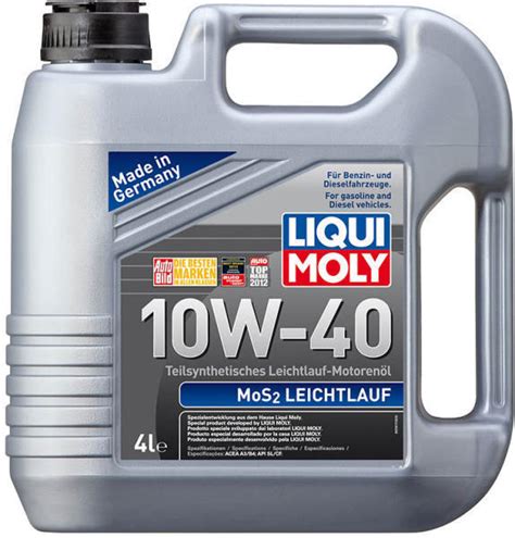 Vásárlás LIQUI MOLY MoS2 Leichtlauf 10W 40 4 l Motorolaj árak