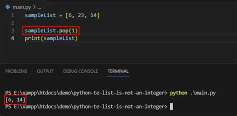 Python TypeError List Object Cannot Be Interpreted As An Integer