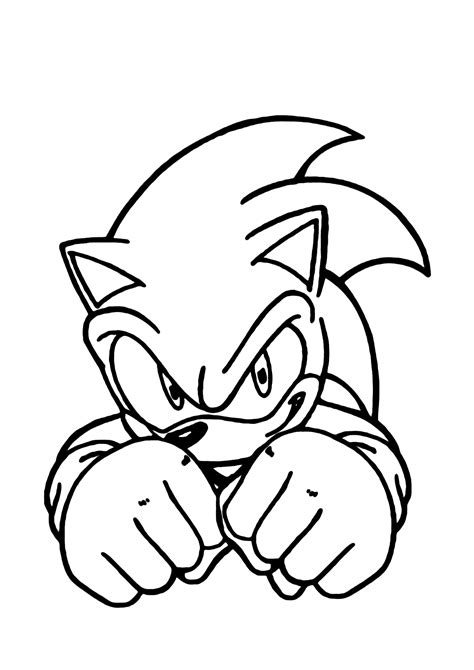 Sonic Para Imprimir E Colorir Imprimir Desenhos