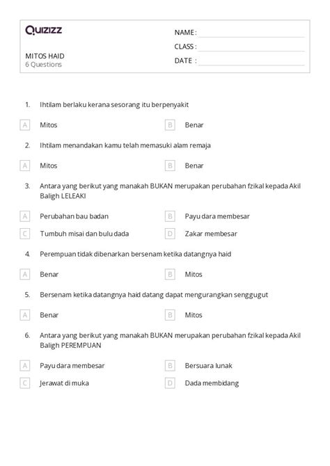 Mitos Hojas De Trabajo Para Grado En Quizizz Gratis E Imprimible