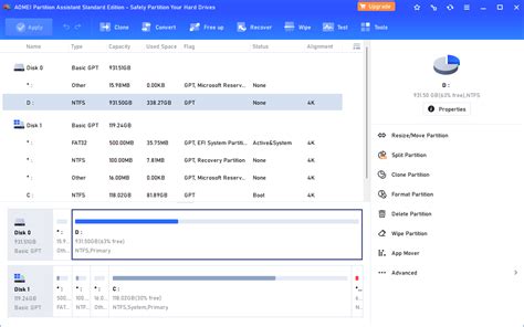 Aomei Partition Assistant Standard Edition V Review