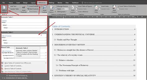 How To Add Table Of Contents In Microsoft Word Windows And Mac Versions
