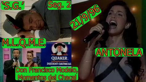 0584 DON FRANCISCO MODELA ANTONELA EL CHACAL SABADO GIGANTE SEG 2