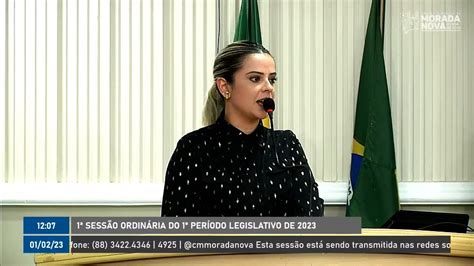 Naiara Castro Pronunciamento Sess O Ordin Ria Do Per Odo