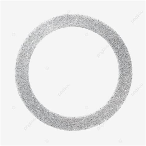 Fondo De C Rculo De Brillo Plateado Png Circulo Redondo Cuadro Png