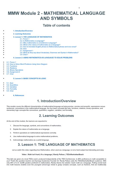 mmw module 2 mathematical language and symbols mmw module 2 mathematical language and