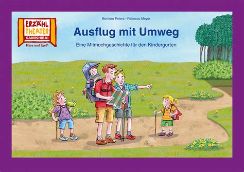Ausflug Mit Umweg Kamishibai Bildkarten Buch Hase Und Igel Verlag