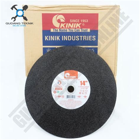 Jual Mata Pisau Cut Off 14 Inch KINIK Cutting Wheel 14 Mata Batu