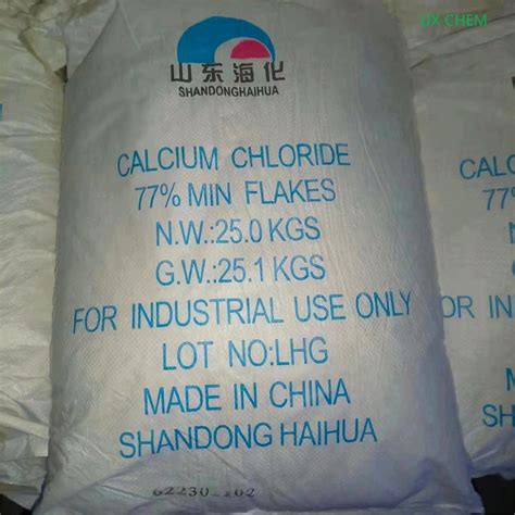 Anhydrous Calcium Chloride 94 Cacl2 White Granules De Icing And