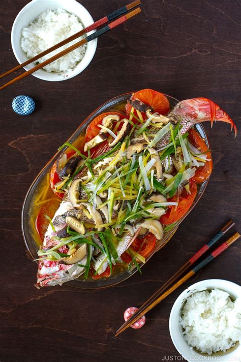 Cantonese Steamed Fish Just One Cookbook
