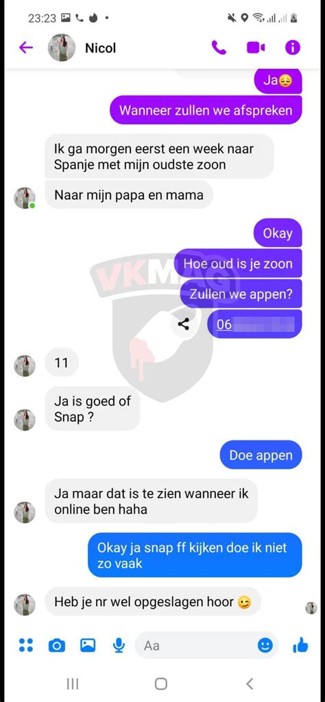 Chatgesprekken Met Naaktfoto S Gelekt Van Nicol Kremers Vriendin Peter