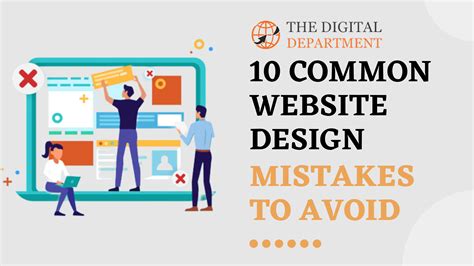 10 Common Website Design Mistakes To Avoid