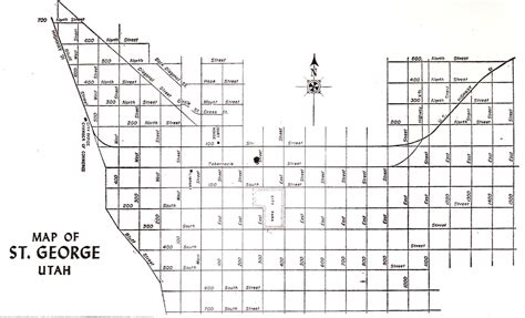 Street Map Of St George