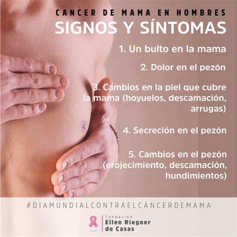 Intrusión Humedad Discreto cancer de mama en hombres sintomas Variedad