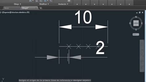 AUTOCAD Como DIVIDIR Una Linea En PARTES IGUALES YouTube